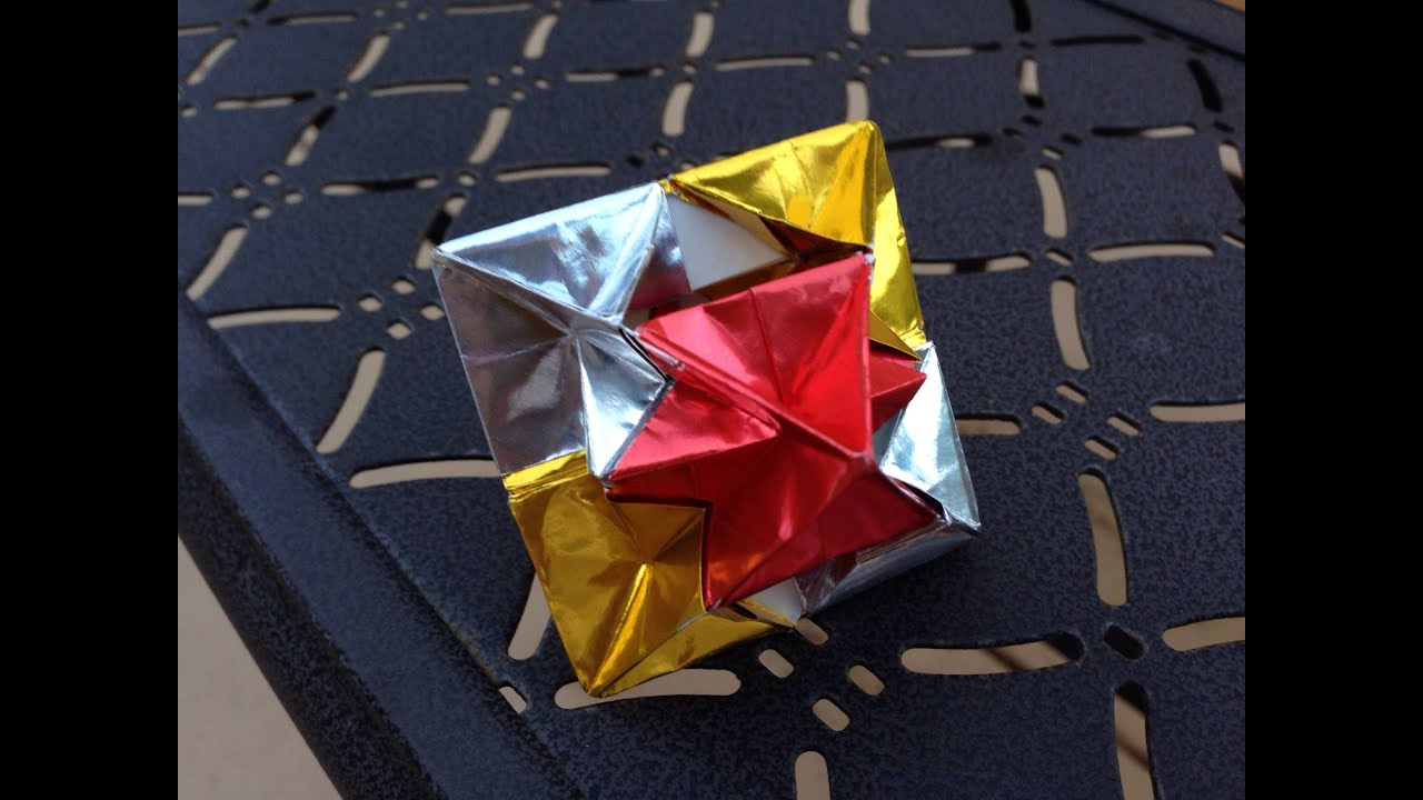 How to fold an origami Octahedron designed by Martin Sejer Andersen ...