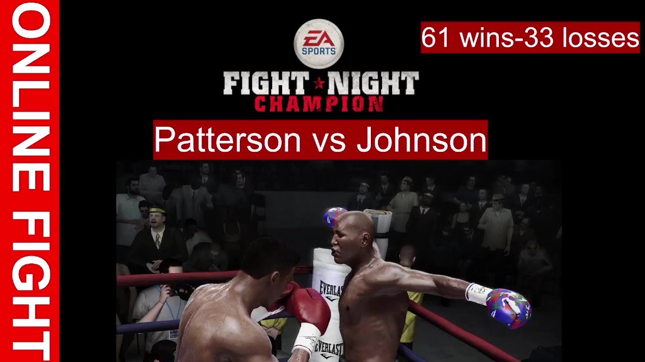 Fight Night Champion Online (XBOX 360) Patterson vs Johnson - YouTube