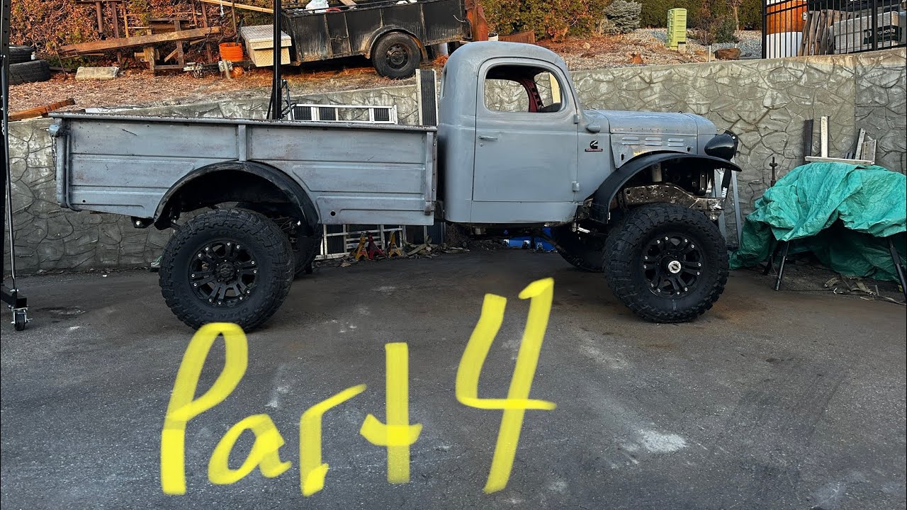 Dodge Power Wagon RestoMod Part 4. - YouTube