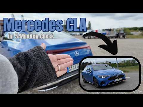 Mercedes CLA im 5-Minuten-Check: Ist das die Zukunft von Mercedes?