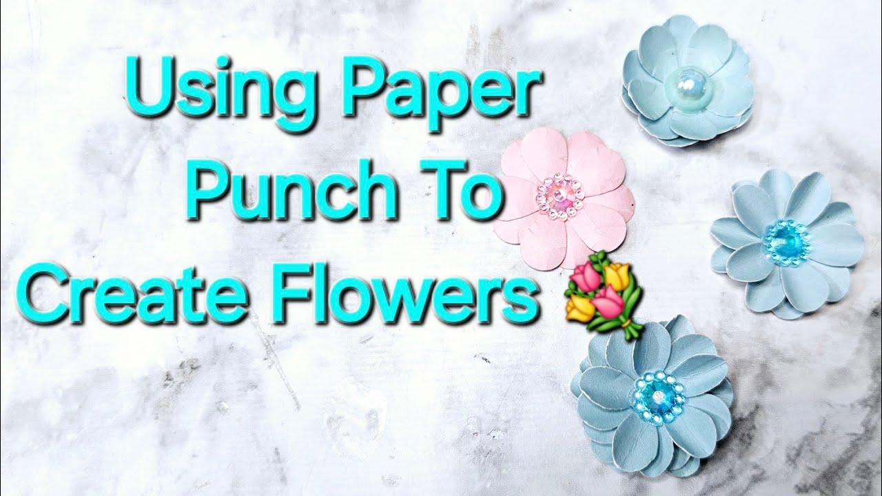 Creating Paper Flowers Tutorial 💐 - YouTube