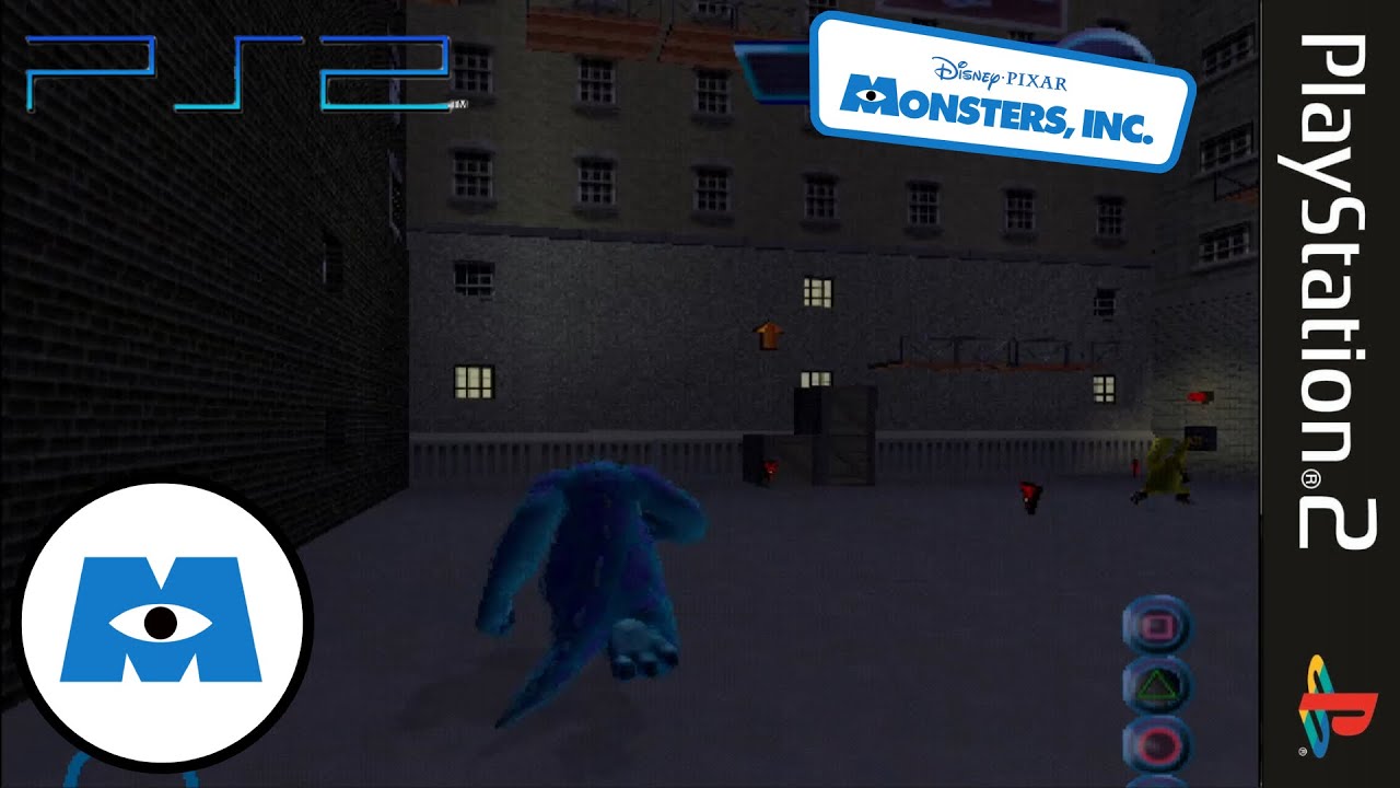 Monsters, Inc. Walkthrough Part 3 (PS2) Level 3 : Main Street - YouTube