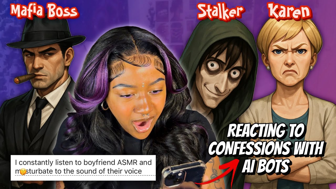 I REACTED TO YOUR MOST OUT OF POCKET CONFESSIONS WITH AI BOTS😅 - YouTube
