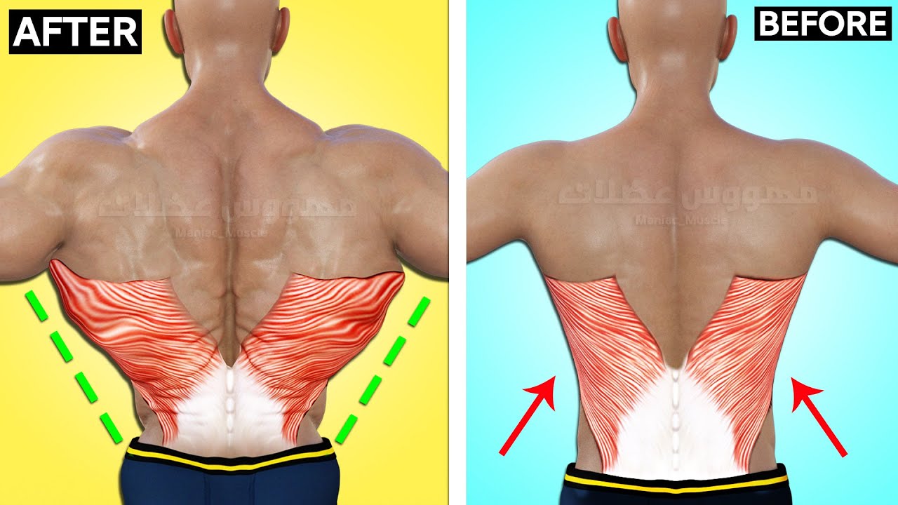 8 Best Exercise To Lower Lats workout (V-TAPER) - YouTube