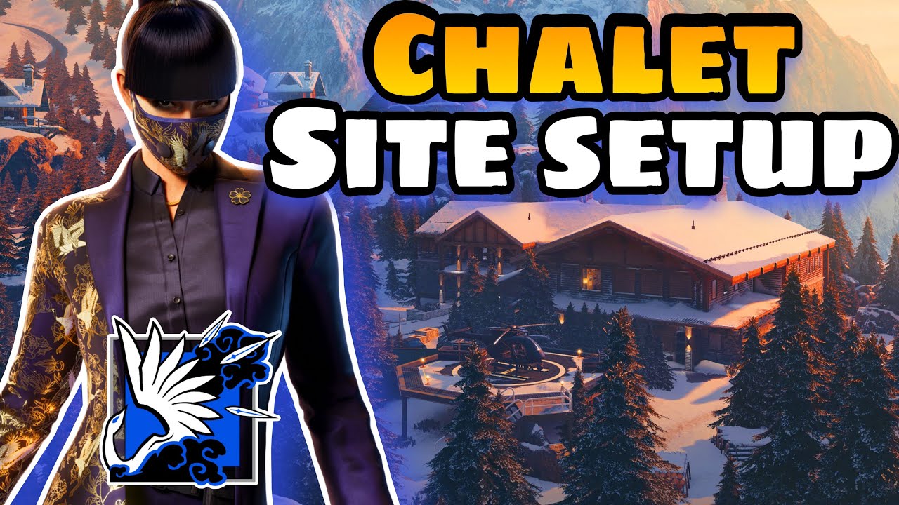 BEST AZAMI SITE SETUP SPOTS ON CHALET! Rainbow Six Siege Operator Guide ...