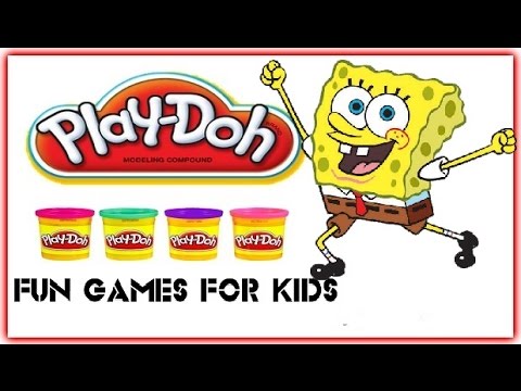 Play Doh Sponge Bob - Sponge Bob Play Dough - Play Doh - YouTube