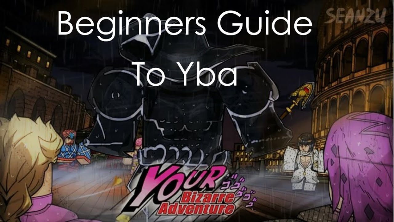 YBA ( Your Bizarre Adventure ) Tutorial How To Play YBA Beginners Guide ...