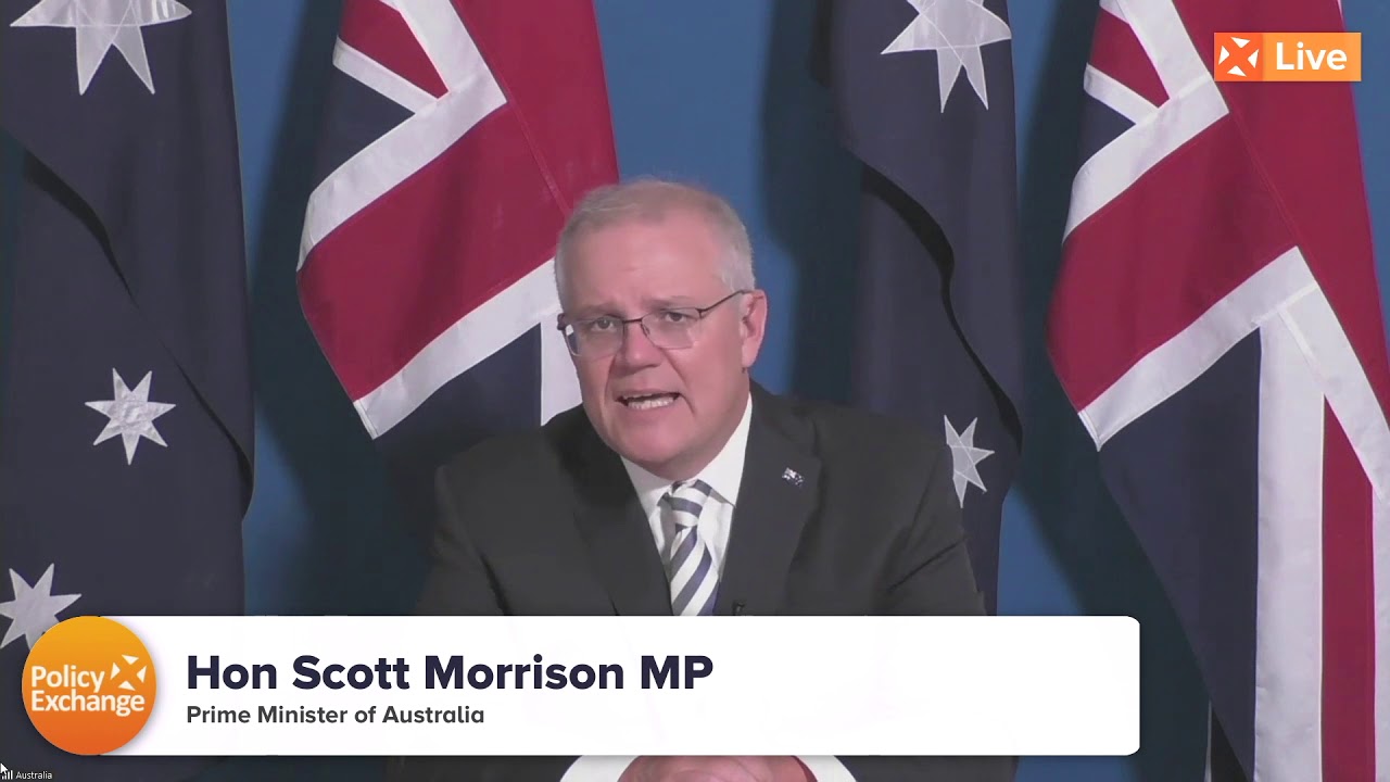 Hon Scott Morrison MP discusses Policy Exchange's new report, A Very ...