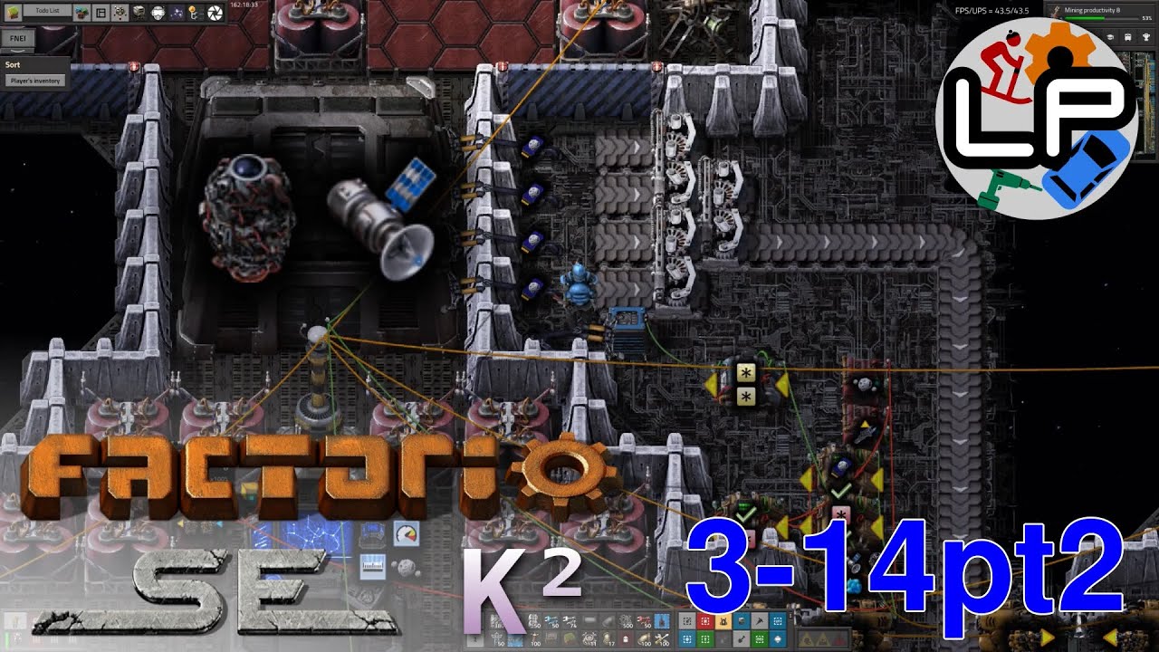 S3-E14 pt2 - Asteroids - Laurence Plays Factorio: Space Exploration 0.6 ...