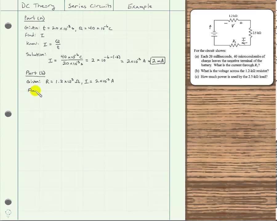 Series Circuit Examples - YouTube