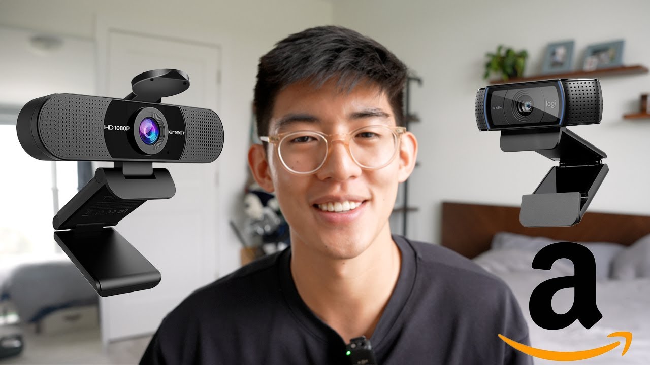 Comparing popular Amazon webcams: Logitech C920x vs Emeet C960 - YouTube