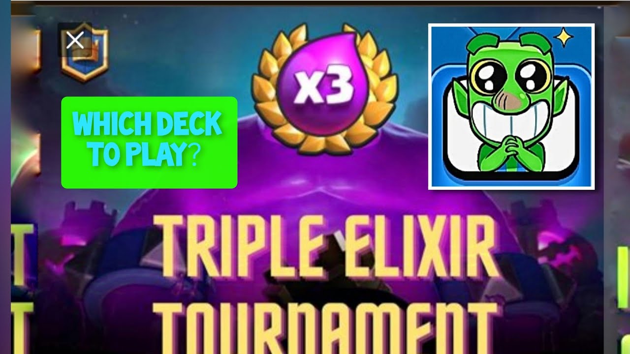 🤯These 5 Triple Elixir Decks are UNSTOPPABLE! - YouTube