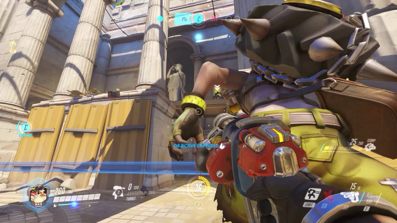 Overwatch Control Gameplay 3 - YouTube