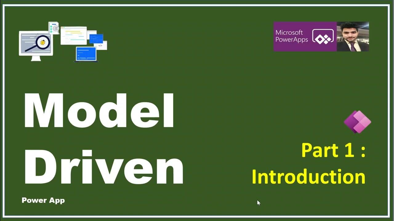 model driven introduction || model driven power app part 1 - YouTube