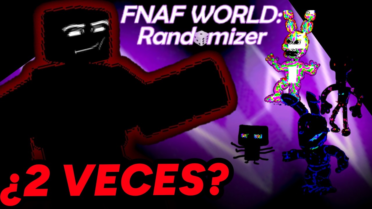 ¿Quién es el verdadero enemigo en FNAF World Randomizer? - YouTube