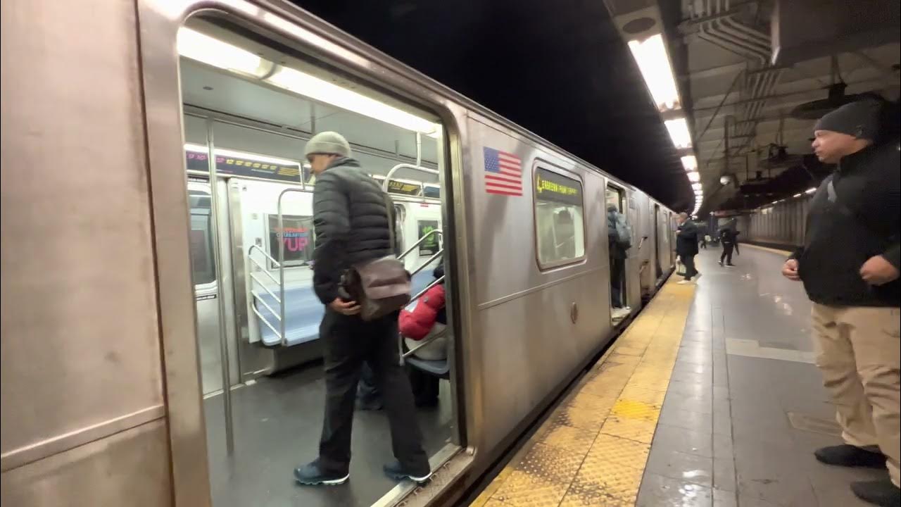 MTA New York City Subway Woodlawn Bound Kawasaki R142A (4) Express Train @ 14th St-Union Square ...