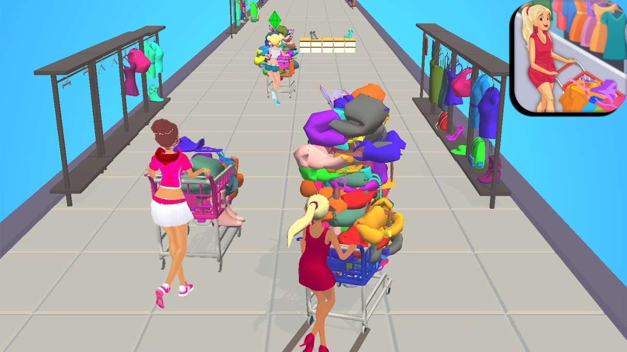 Shopping Rage 👸🛍️ All Levels Gameplay Android,ios - YouTube
