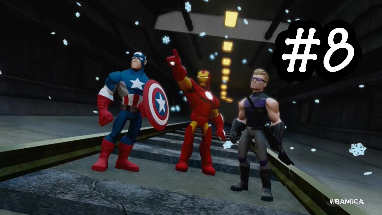 Disney Infinity: Marvel Superheroes - Part 8 - Train Wreck - YouTube