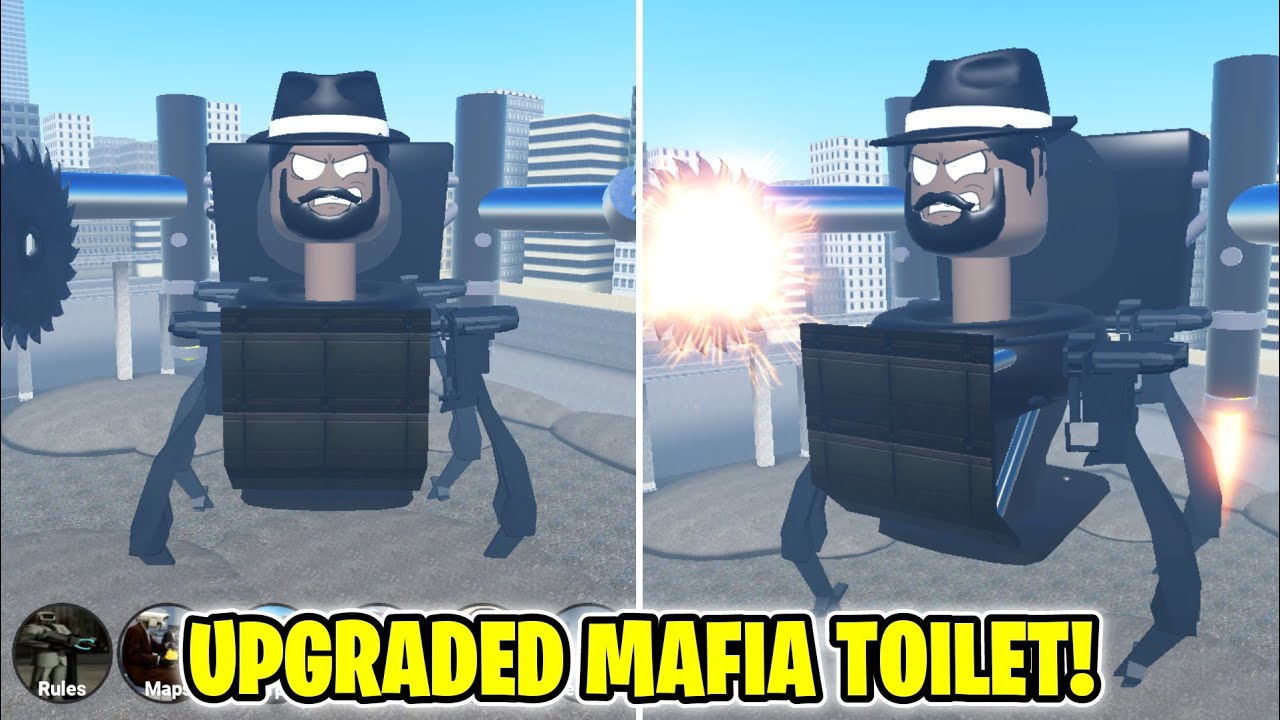 How to get UPGRADED MAFIA TOILET BADGE in Skibidi Toilet RP (ROBLOX ...