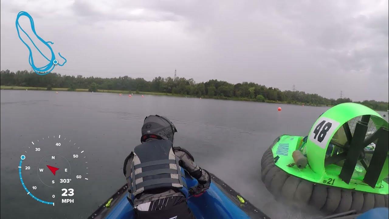 2023 Round 4 Hovercraft Racing Rother Valley Formula Junior Race 1 - YouTube