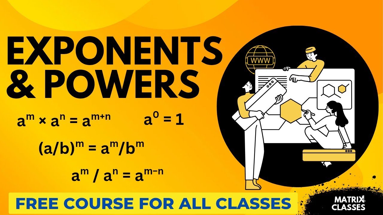 Exponents & Powers.(Complete Course For All Classes) - YouTube