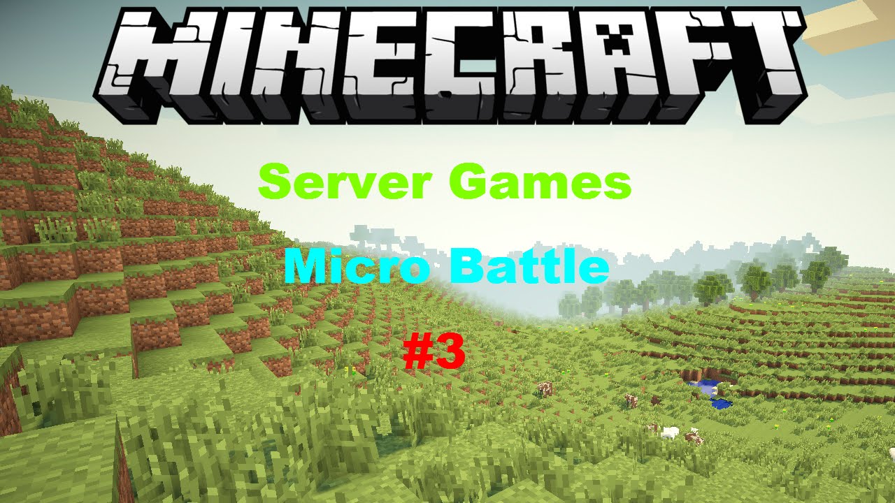 Minecraft Server Games :: Micro Battle #3 - YouTube