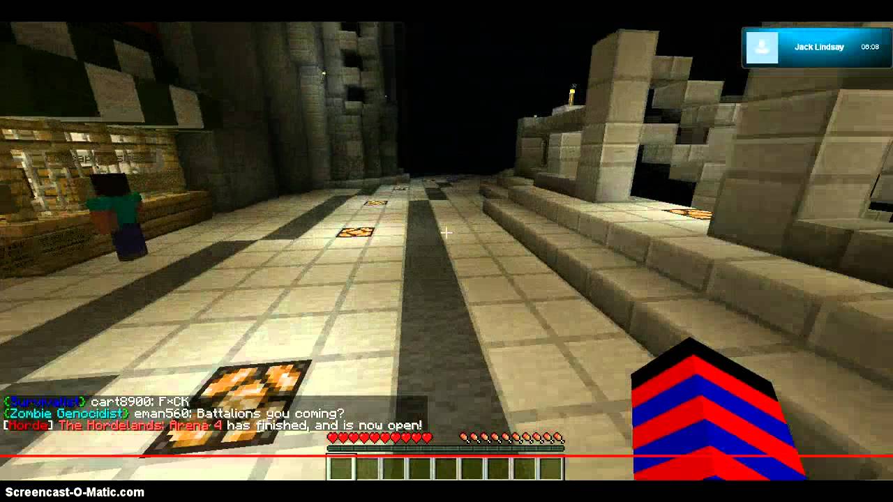 Minecraft multiplayer Zombie Horde server W/ Archie - YouTube