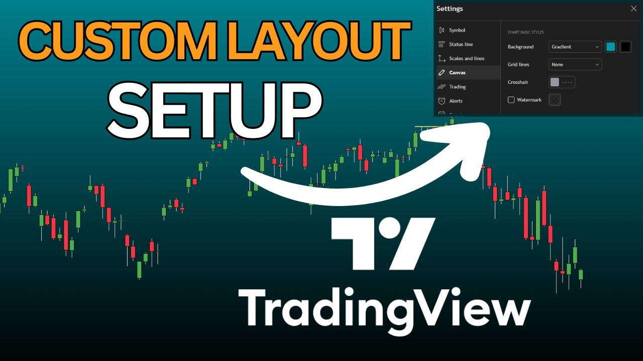 How to Setup A Custom Layout on TradingView - Easy Tutorial - YouTube