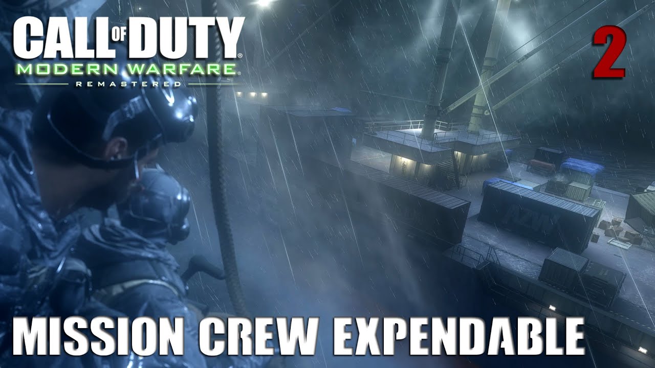Call of Duty: 4 MW Remastered - Mission "Crew Expendable" *UNCOMMENTED ...