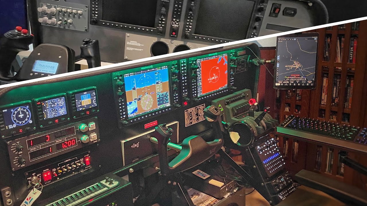 Flight Simulator Cockpit Panels