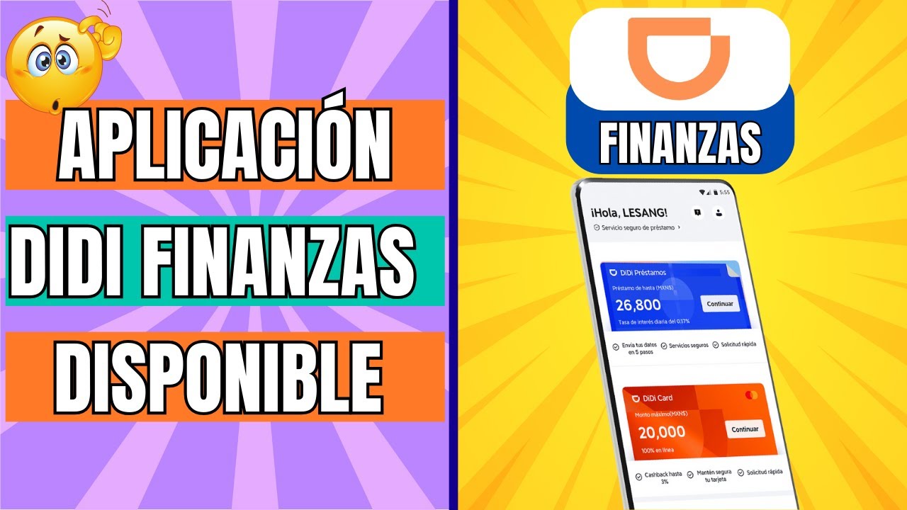 Ya DISPONIBLE la aplicación DIDI FINANZAS para ADMINISTRAR tu tarjeta y ...