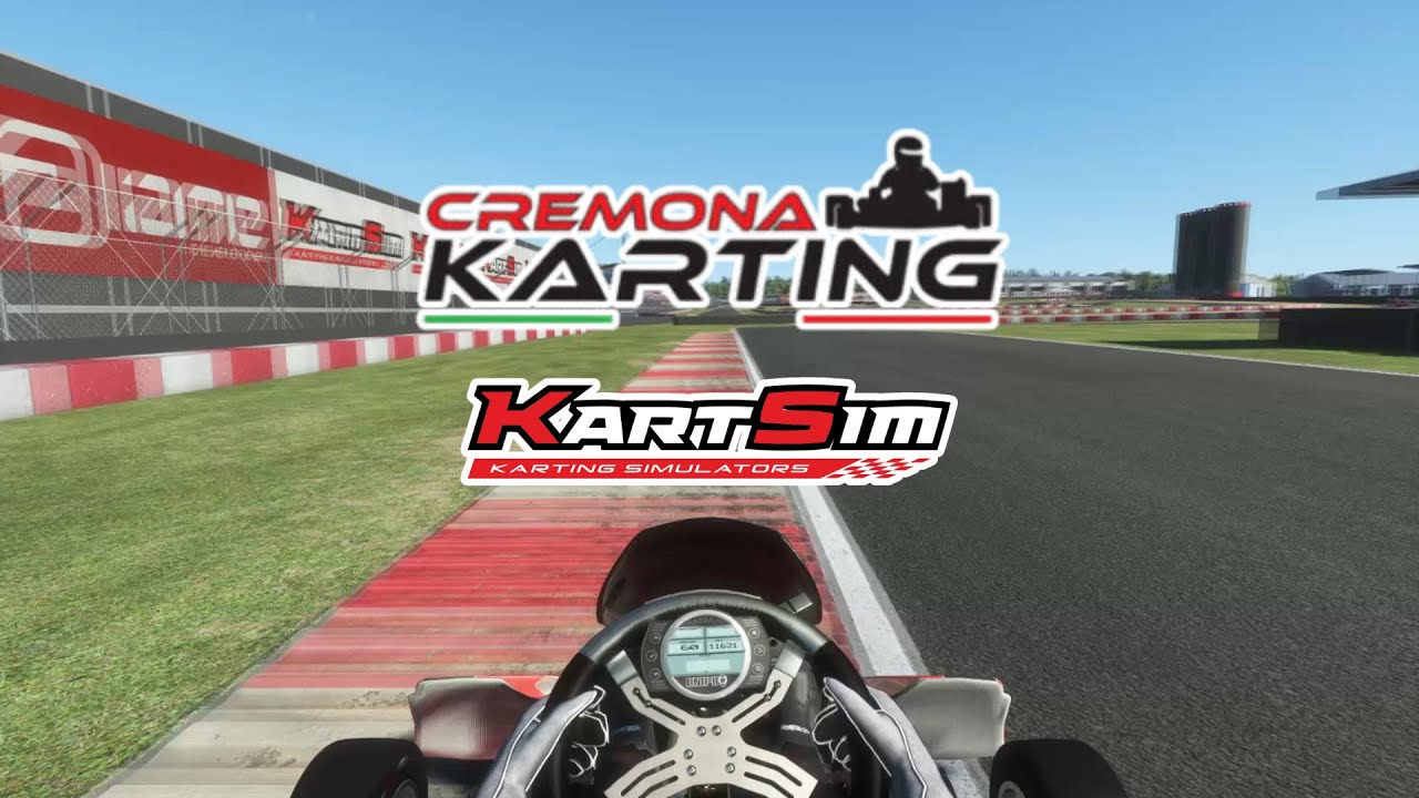Cremona - IAME OK Junior - KartSim Pro EU Simulation Software - YouTube