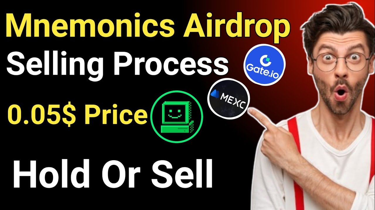 Mnemonic token Selling Process || Mnemonics airdrop new update ...