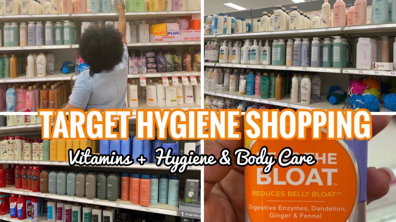 HYGIENE AND SELF CARE SHOPPING AT TARGET | latersa blakely hygiene ...