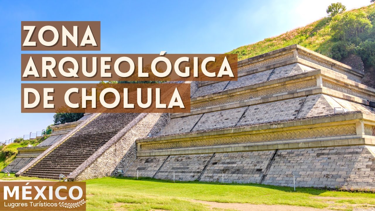 Zona Arqueológica de Cholula Puebla en 4K | Museo del Sitio y Túneles ...
