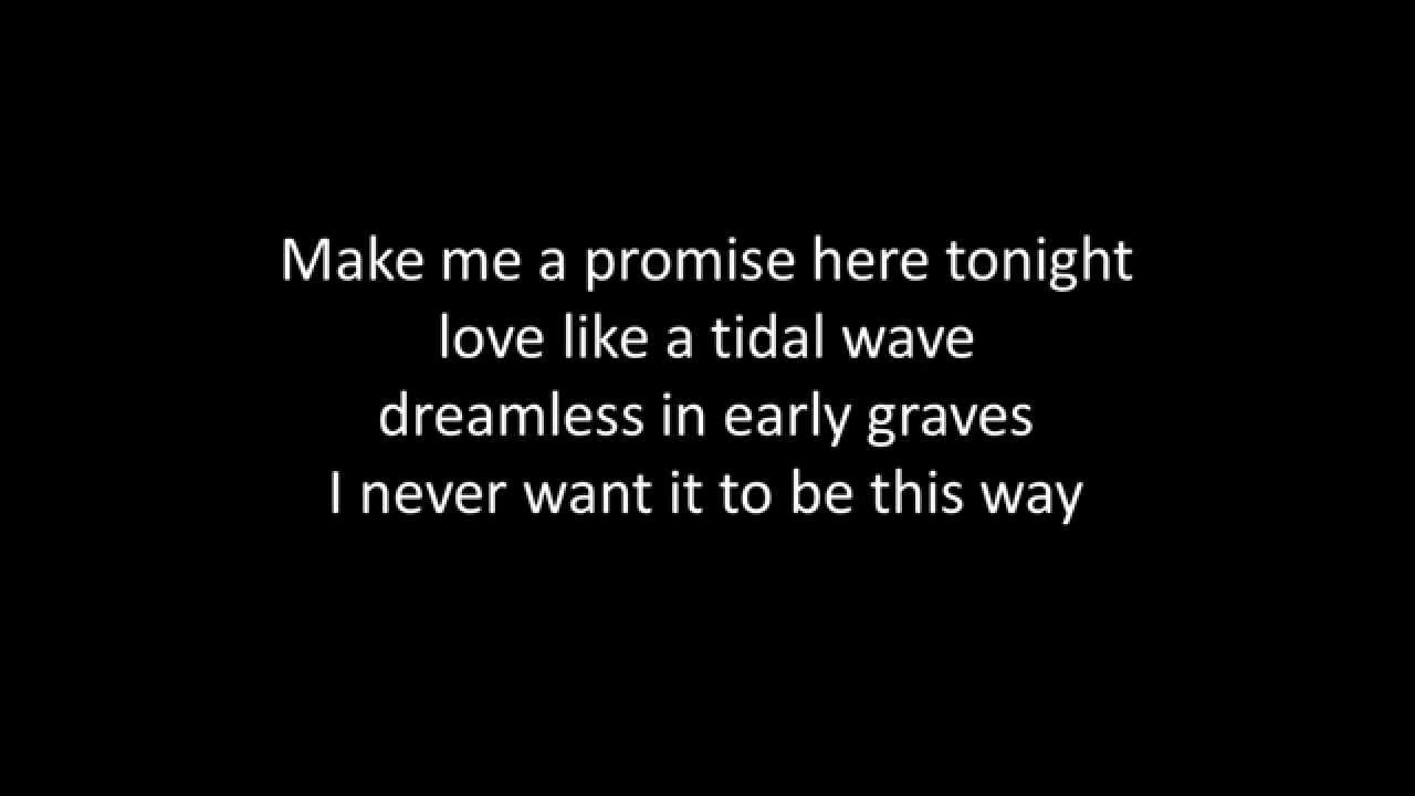 A Match Into Water by Pierce The Veil lyrics - YouTube