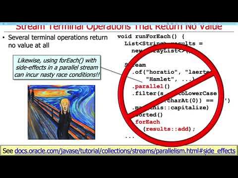 The Java Streams forEach() and forEachOrdered() Terminal Operations - YouTube