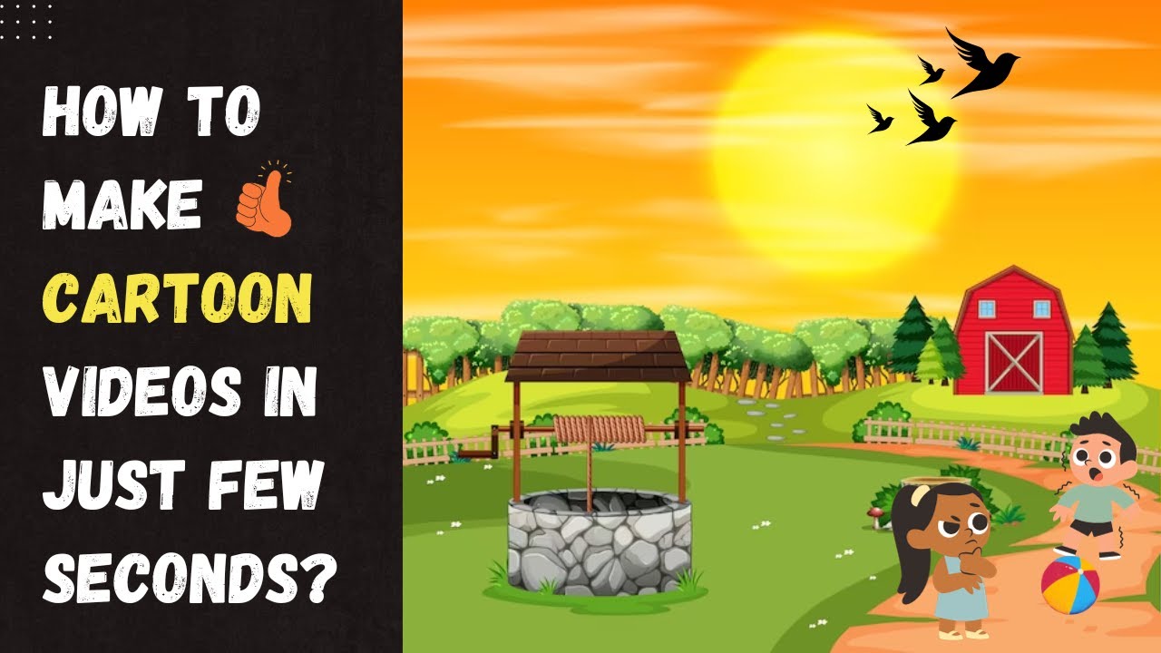 The Easiest Way To Create Cartoon Videos For Free 2023? - YouTube
