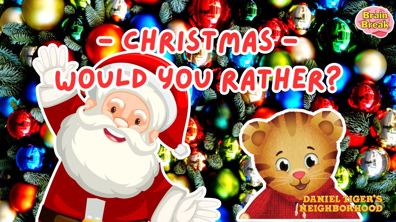 Daniel Tiger | Christmas | Would You Rather? - YouTube