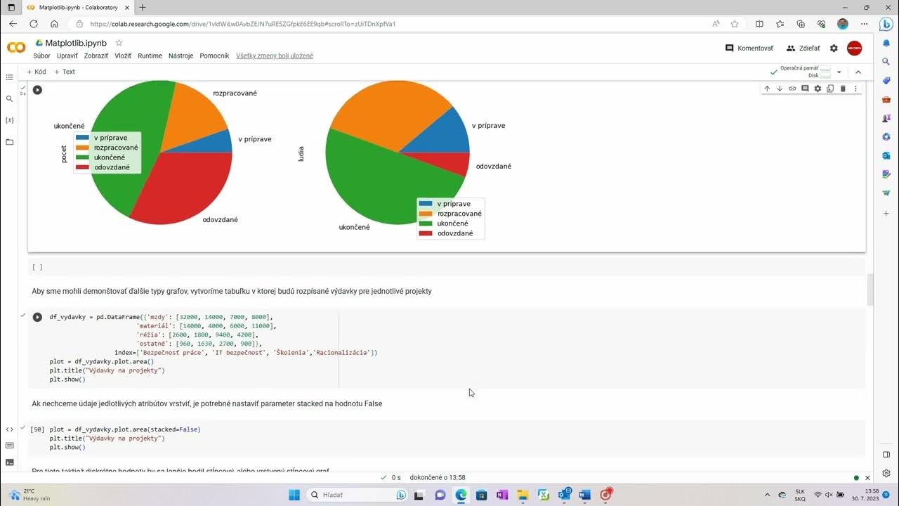 ML v Pythone 5 – vizualizácia údajov pomocou grafov - YouTube ML v Pythone 5 – vizualizácia údajov pomocou grafov - YouTube