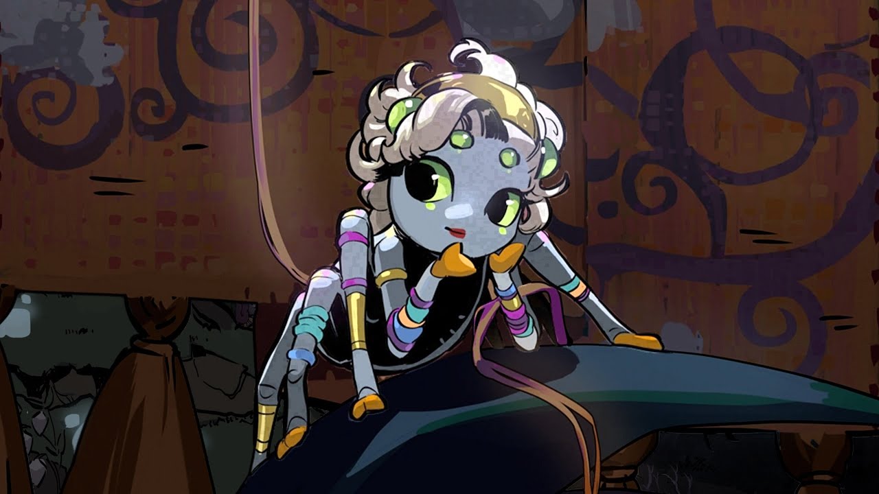 Arachne hates the Gods and is afraid of Frinos - Hades 2 - YouTube