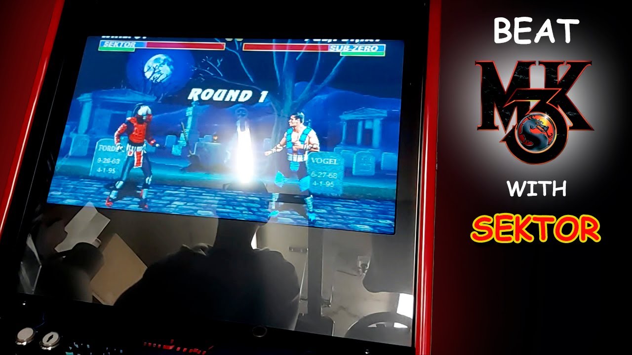 MORTAL KOMBAT 3 ARCADE - SEKTOR PLAYTHROUGH #arcade #mk3 - YouTube