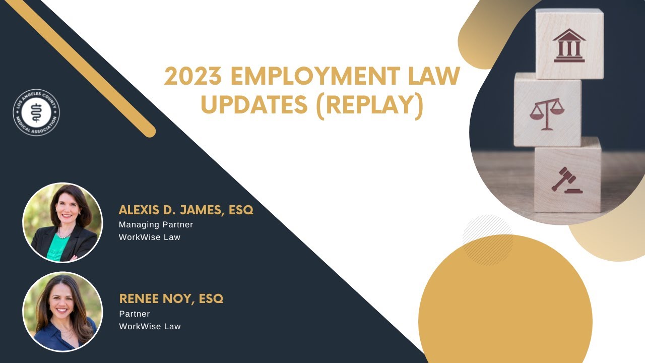 2023 Employment Law Updates with WorkWise Law - YouTube
