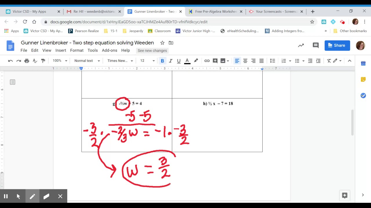 2 Step Equation With Fractions YouTube 2-step-equation-with-fractions-youtube
