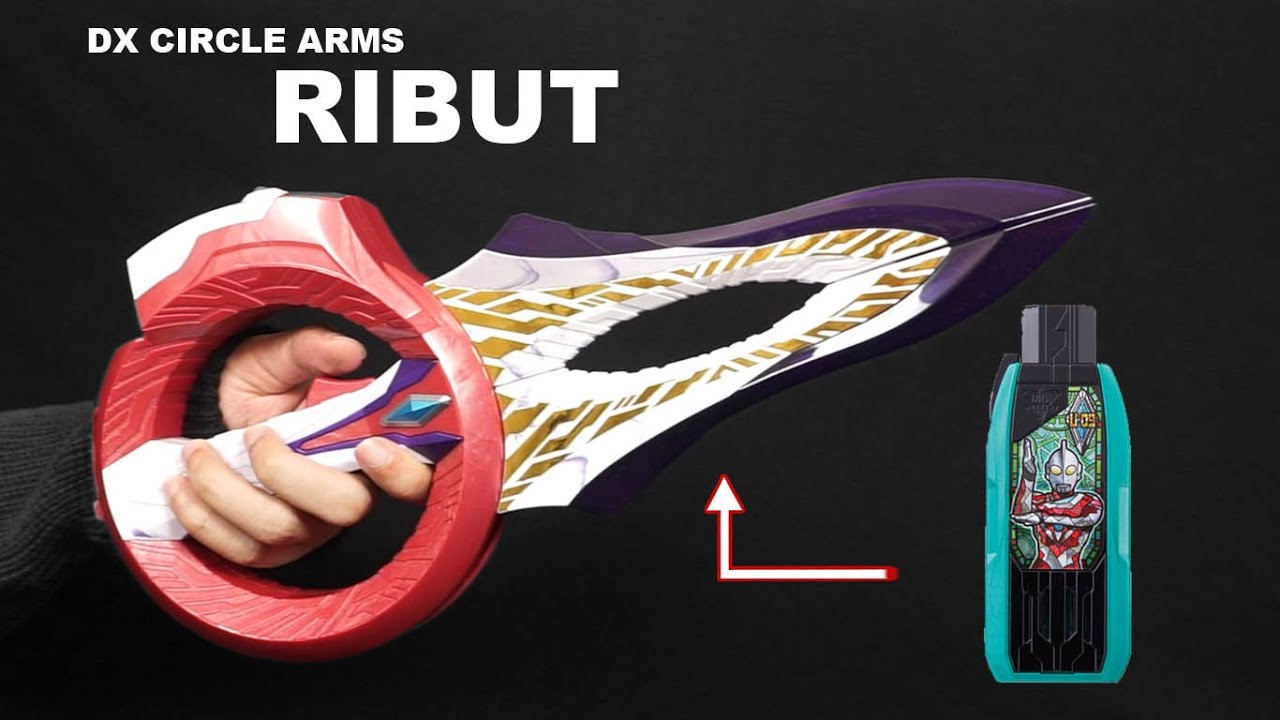DX Ultraman RIBUT + DX Circle Arms (test) Ultraman Trigger - YouTube