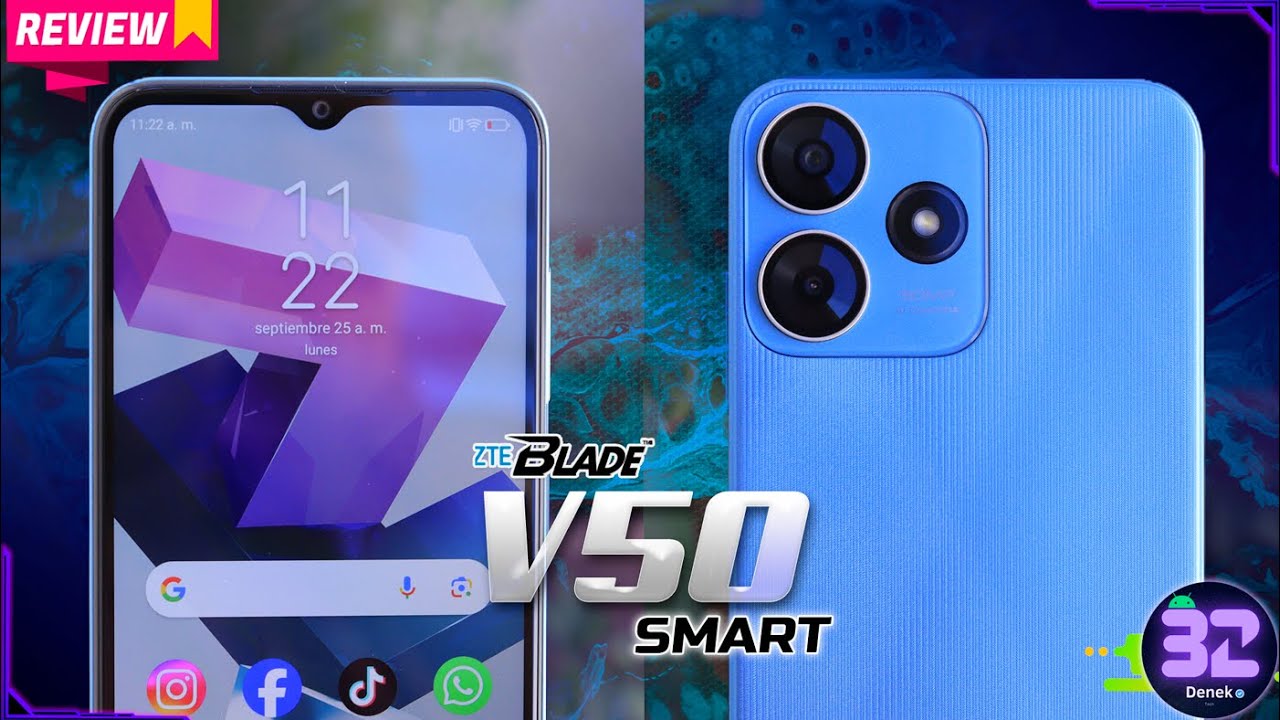 ZTE Blade V50 Smart | Review en Español - YouTube