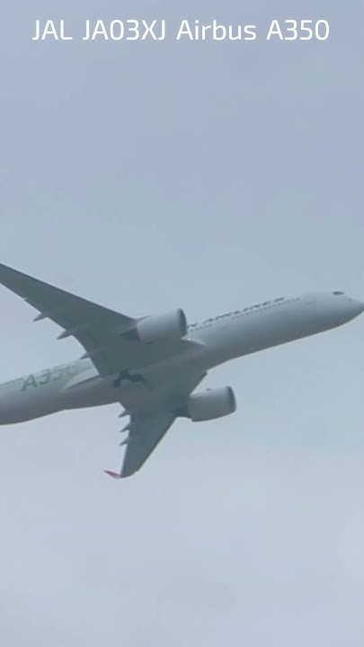 20250228 JAL JA03XJ Airbus A350 Takeoff #Shorts #planespotting #伊丹空港 #離陸 #A350 - YouTube