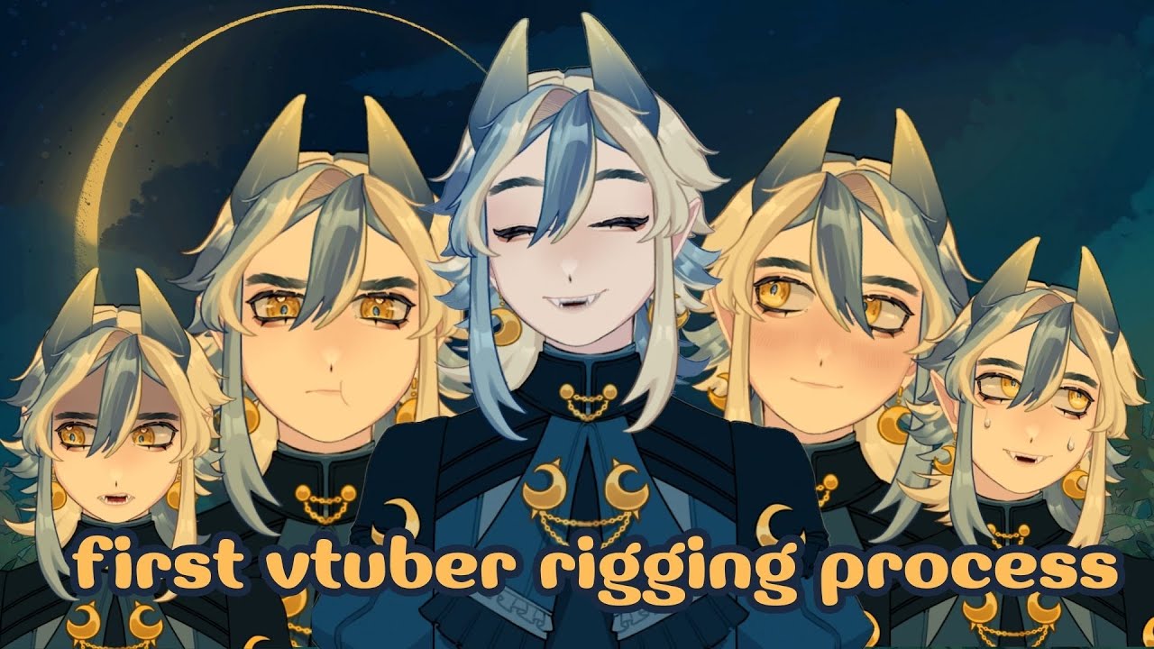 HALFBODY VTUBER PROCESS | [ Live2D Speed Rig ] - YouTube