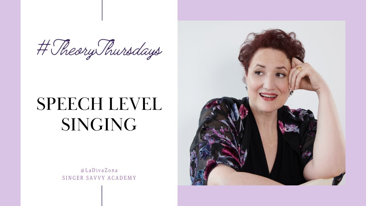 Speech Level Singing - Singer Savvy Academy - YouTube