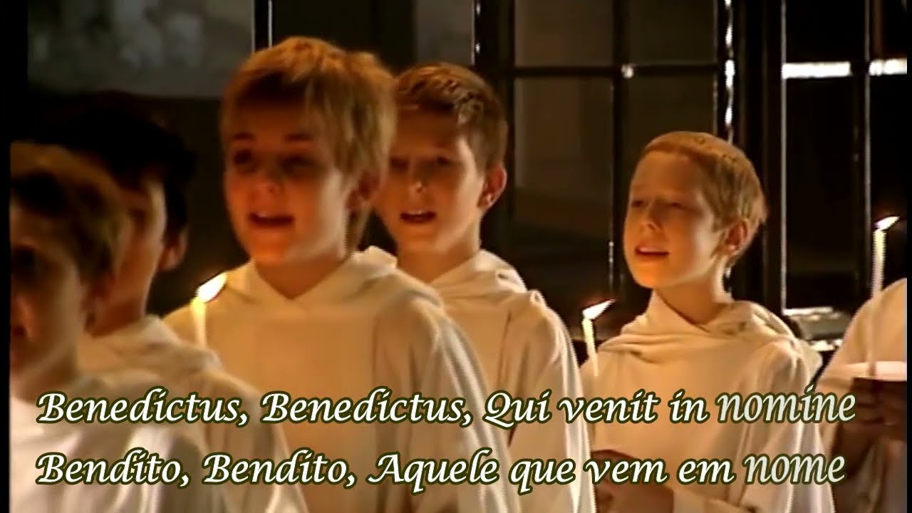Libera Sanctus- Letra Latim- Tradução Português. - YouTube